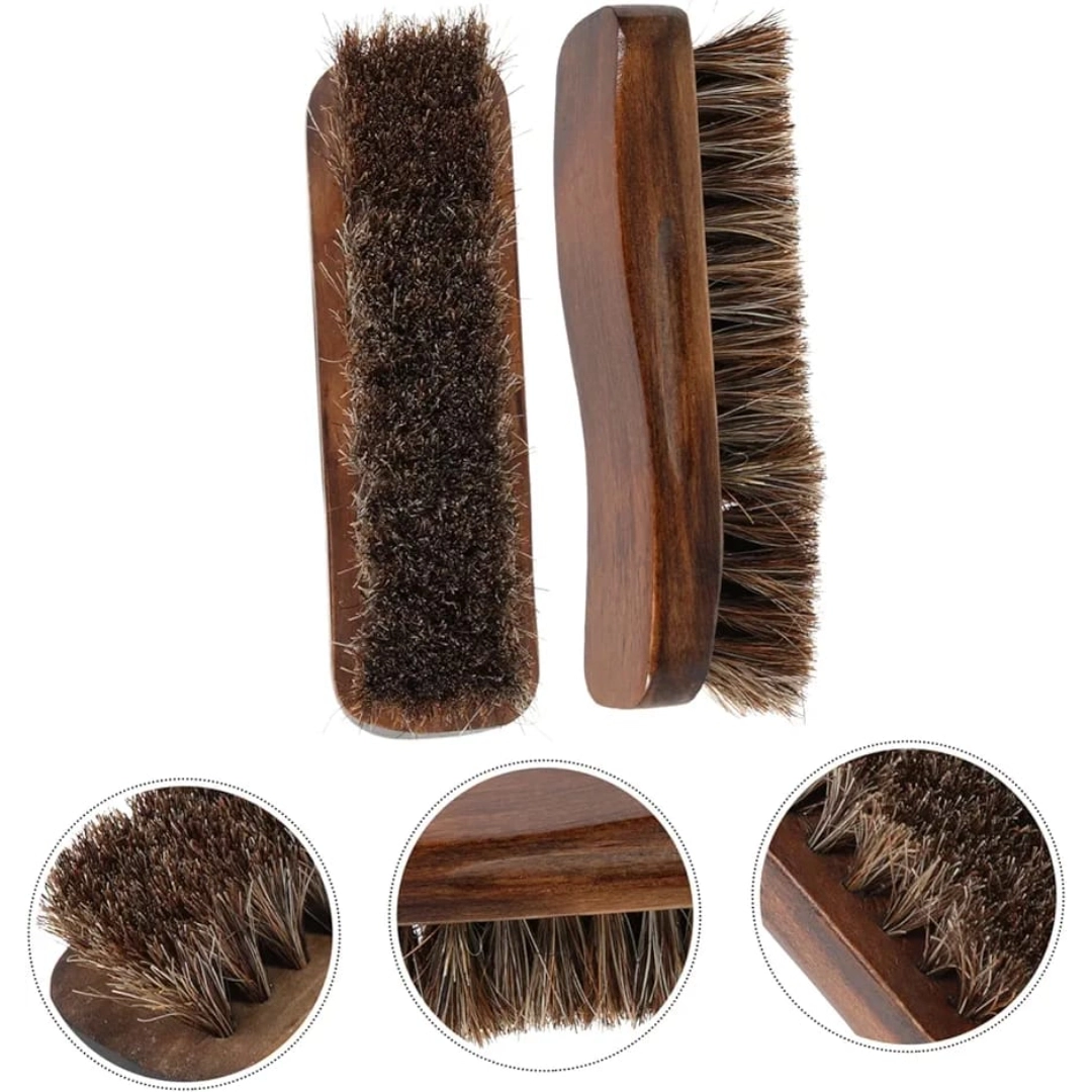 High Quality Shoe polish brush Wooden boot and shoe brush cleaner boot ...