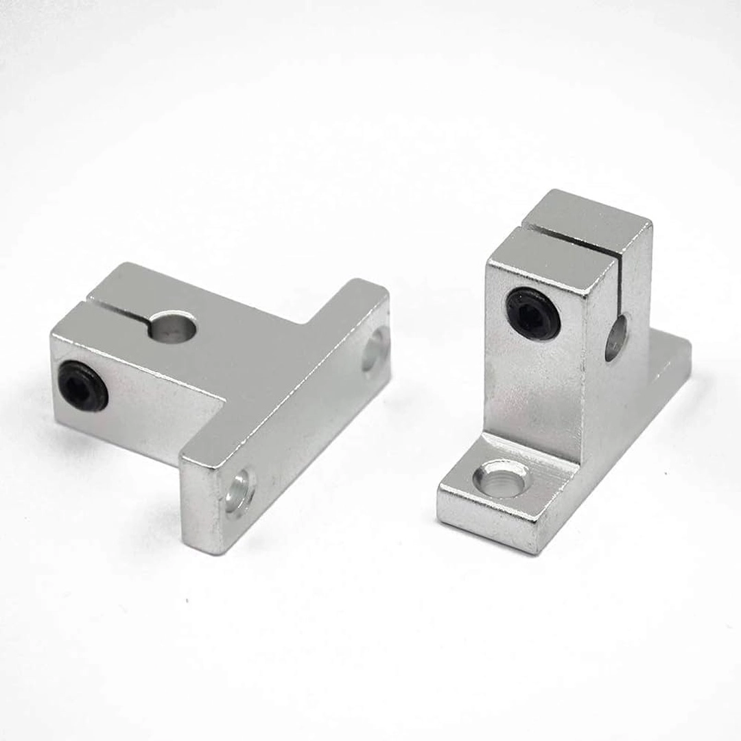 2Pcs- SK8 Linear Rail Shaft Support Bracket 8mm Bore SK8 8mm Linear ...
