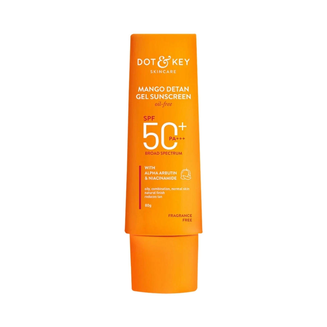 Dot & Key Mango Detan Gel Sunscreen Spf 50+ Pa++++ Broad Spectrum 80G
