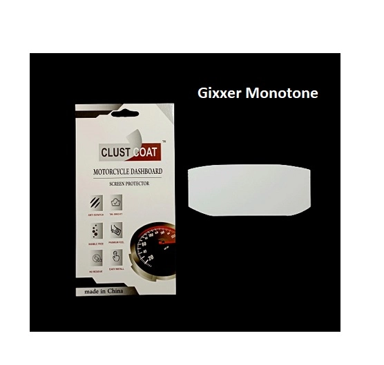 Dashboard Meter Screen Protector For suzuki gixxer Motorcycle-white color