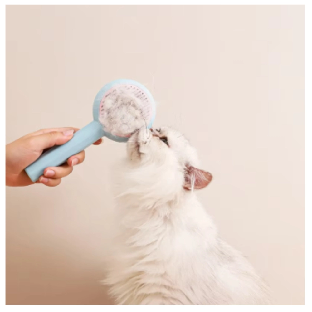 Cleaning Slicker Brush for Dog Cat Pet Comb Remover Undercoat Tangled Hair Massages Particle Cat ...