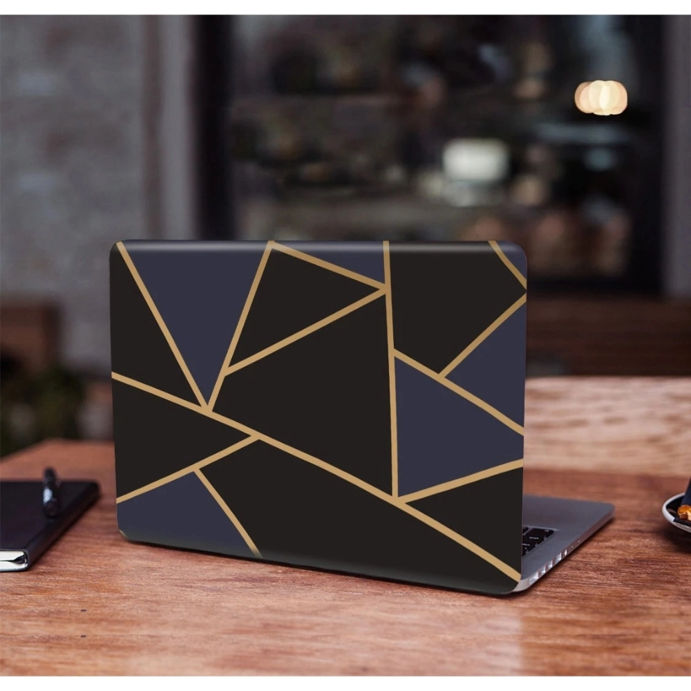 Seamless Geomatric Pattern Laptop Sticker Waterproof Removable Laptop ...