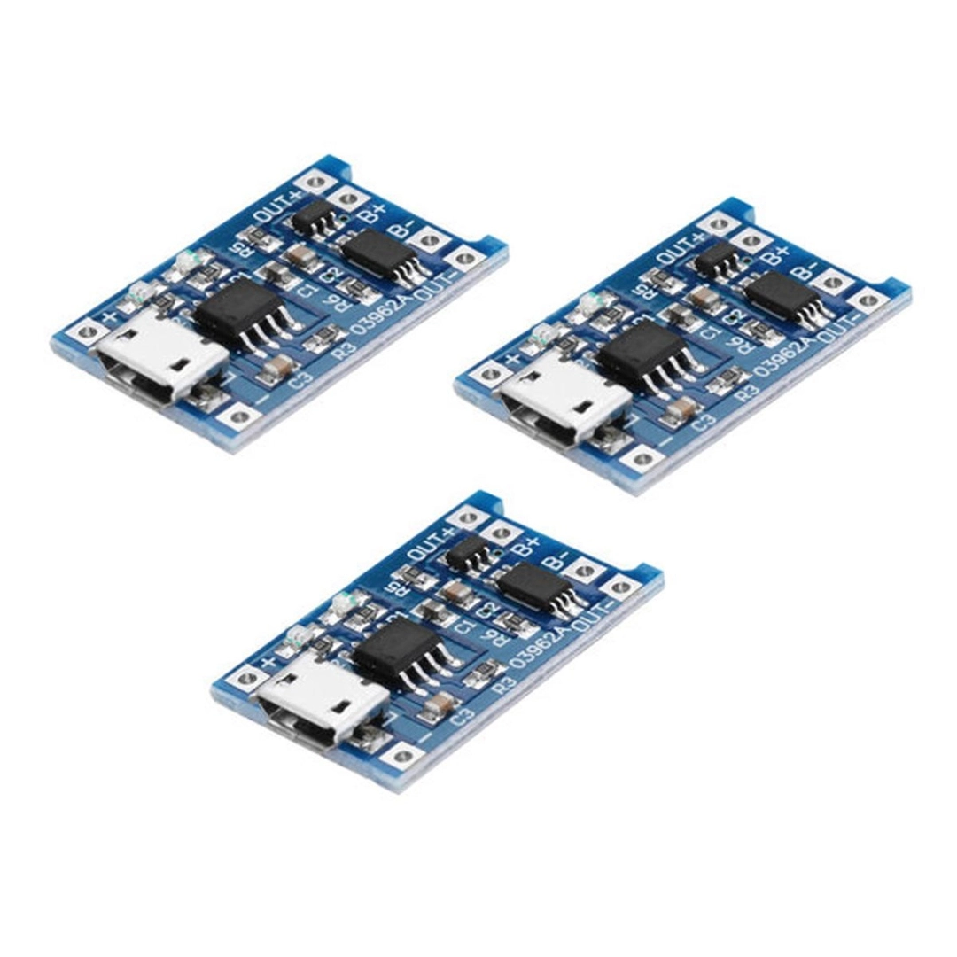 Power Up with TP4056 Micro USB Input Dual Protection Lithium Battery ...