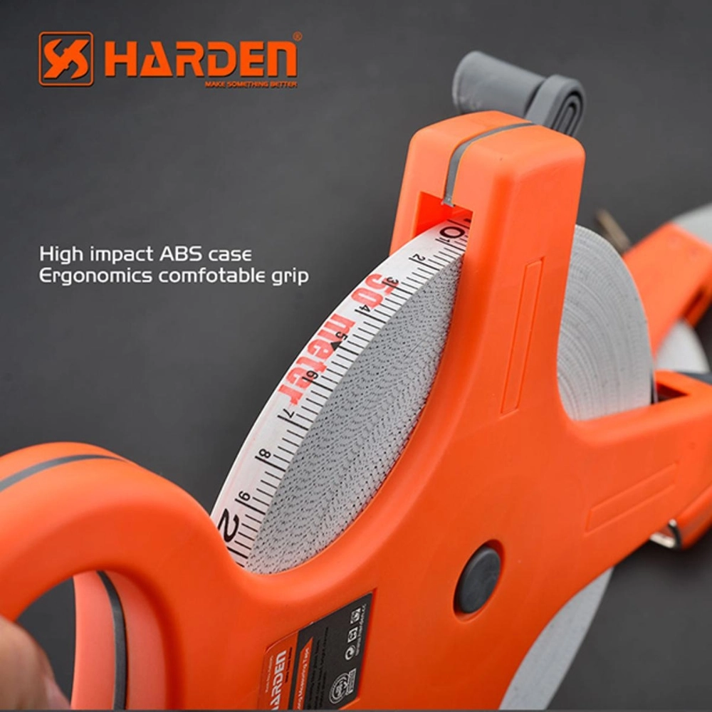 Harden 50M Professional Long Measuring Tape high quality Fiberglass ...