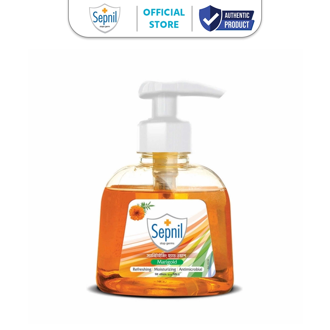 Sepnil Natural Sanitizing Hand Wash - Marigold - 200ml
