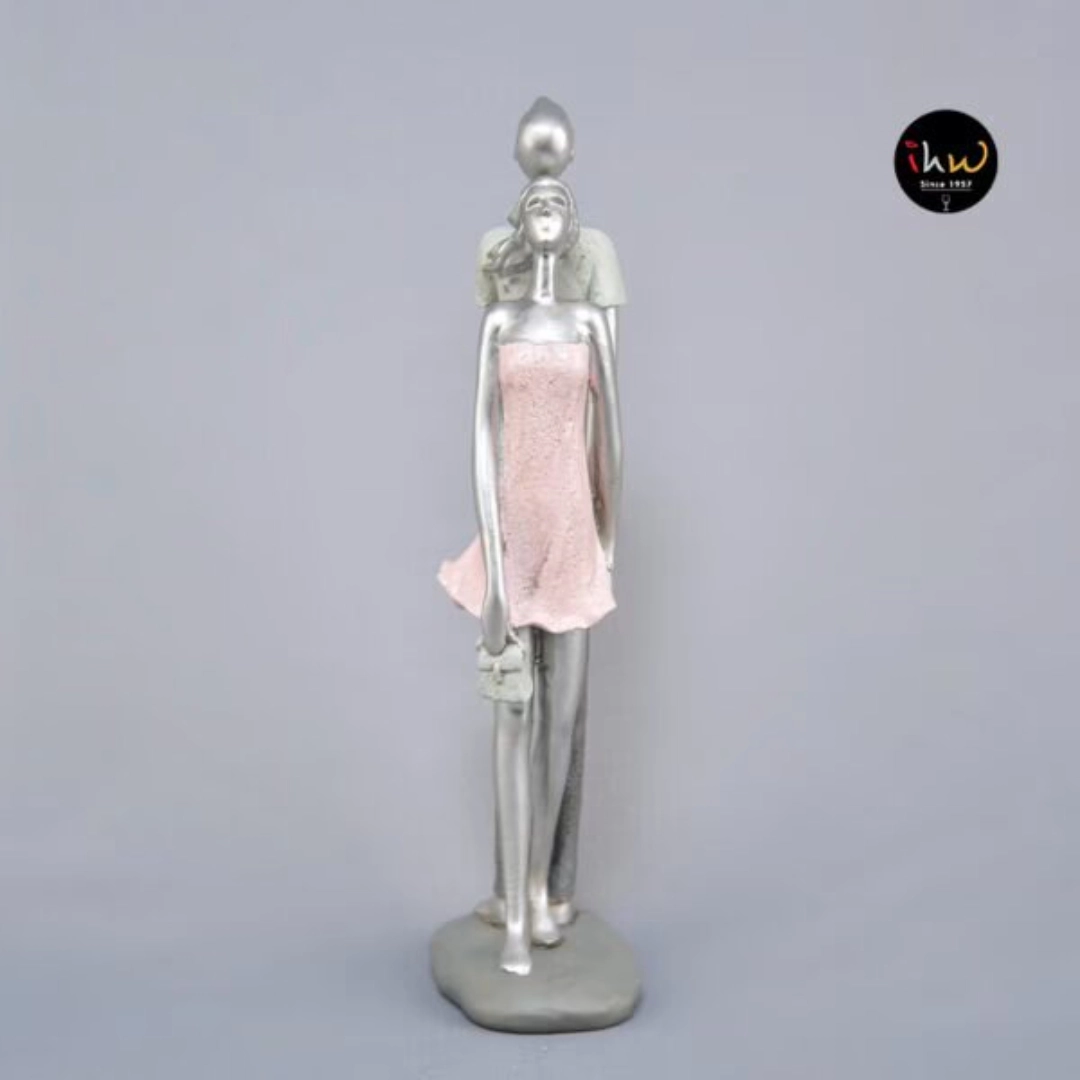 Hand-Painted Romantic Couple Decoration 11.2*30.6*7.2 – XL80242