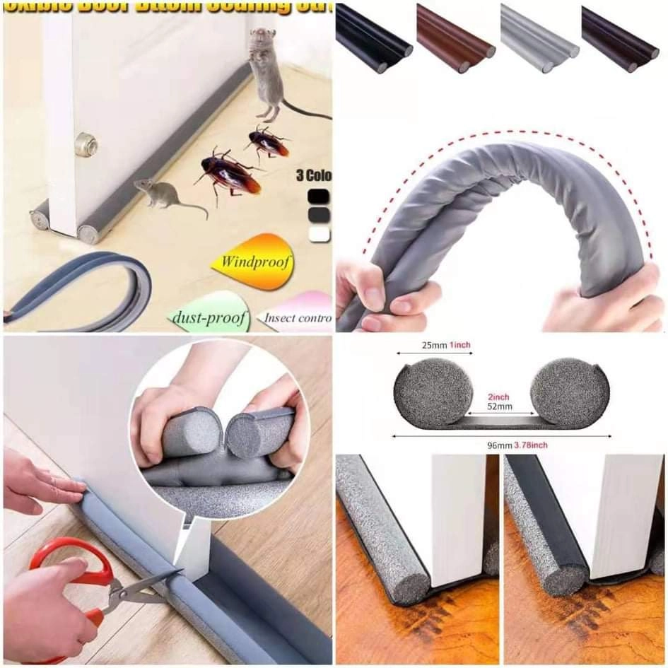 Door Gap Door Bottom Seal Strip (37 Inch) – Dust, Sound & AC Air ...