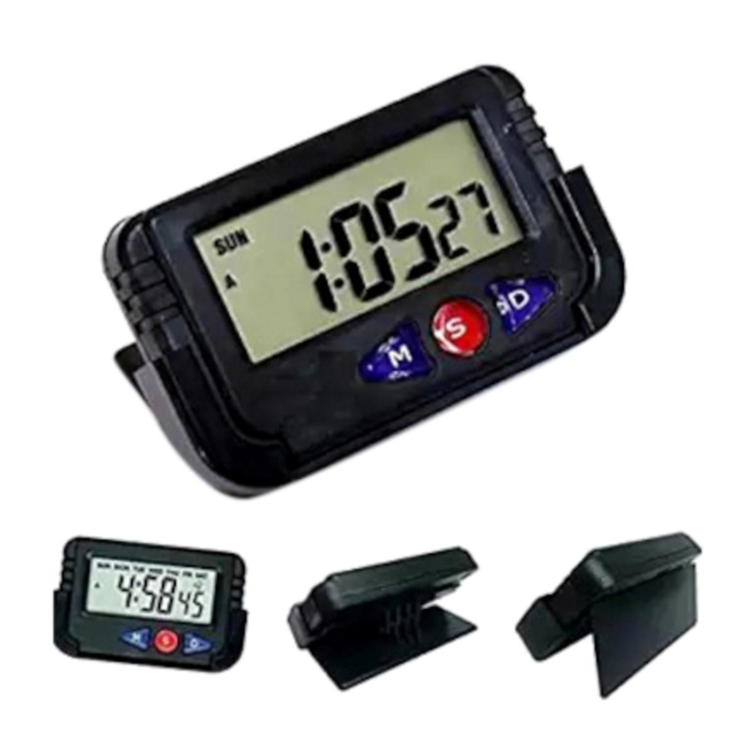 Taksun Ts-613A-2 Car Dashboard Alarm Clock And Stopwatch With Flexible ...