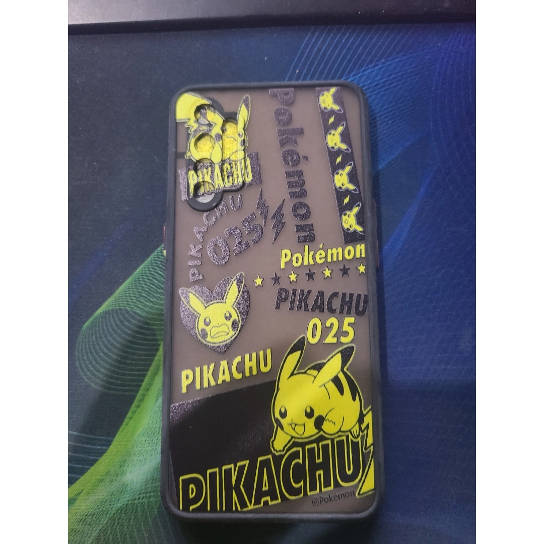 Realme XT / Realme X2 / OPPO K5 Back Cover Wrapped Pikachu Frosted ...