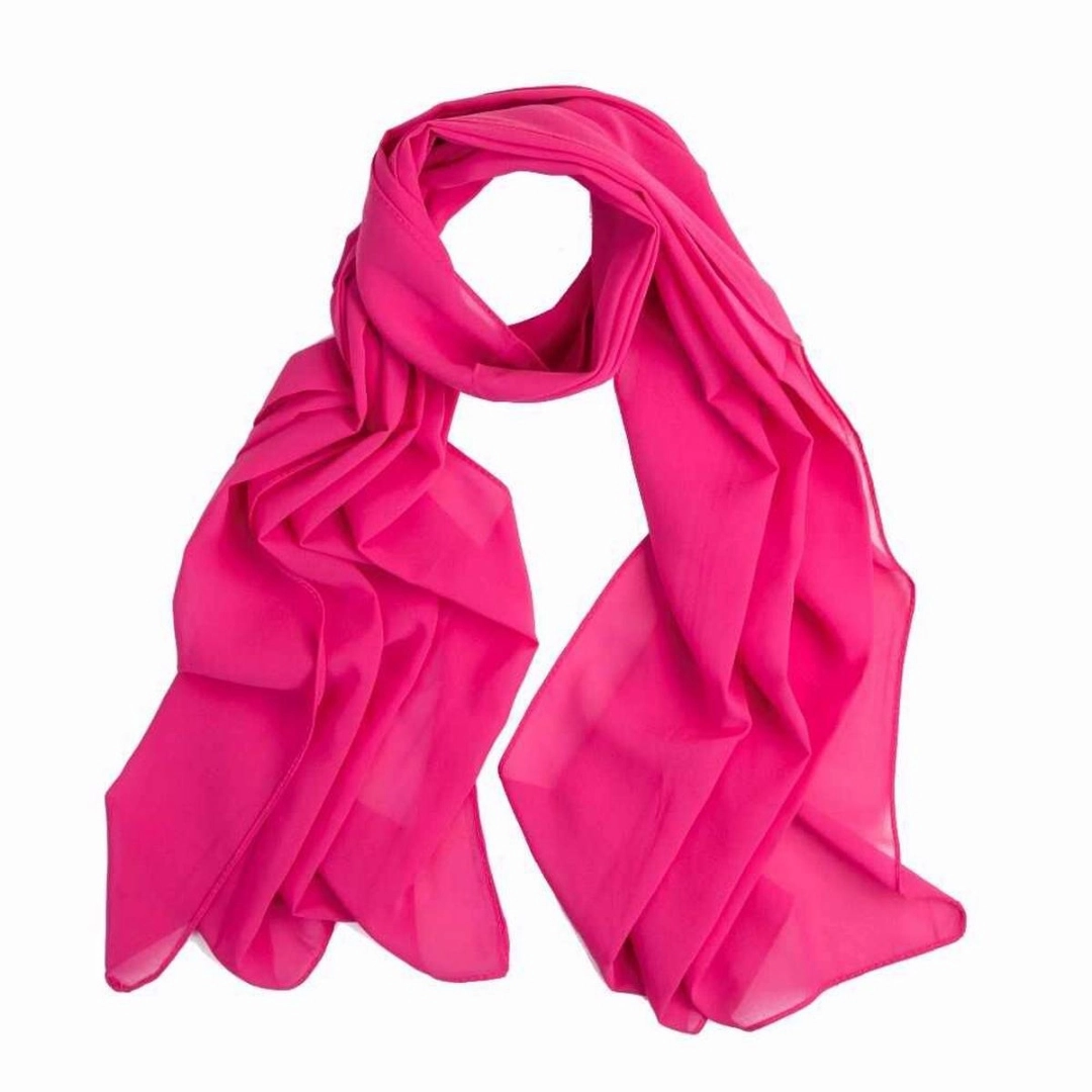 Ladies Stylish Chiffon Georgette Orna Hijab Scarf for Woman