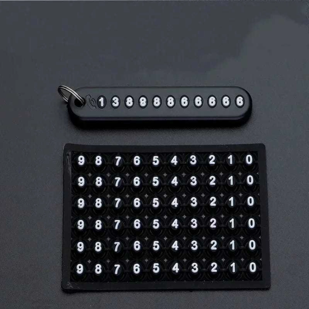 Motorcycle Phone Number Keychain | All Buy