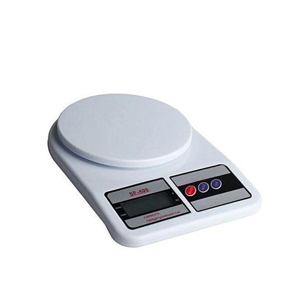 Digital Kitchen Scale - White