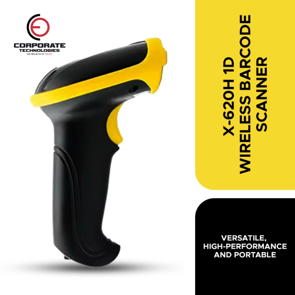 X-620H 1D Wireless Barcode Scanner - High-Speed, Multi-Functional with ...