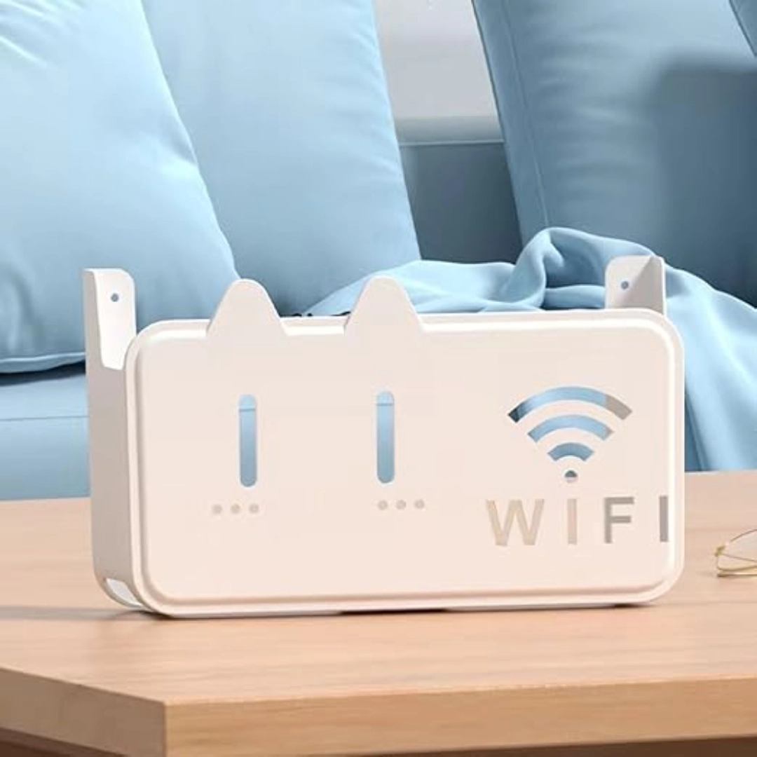 WiFi Router Storage Box – Wall Mounted Cable Organizer | Plastic WiFi ...