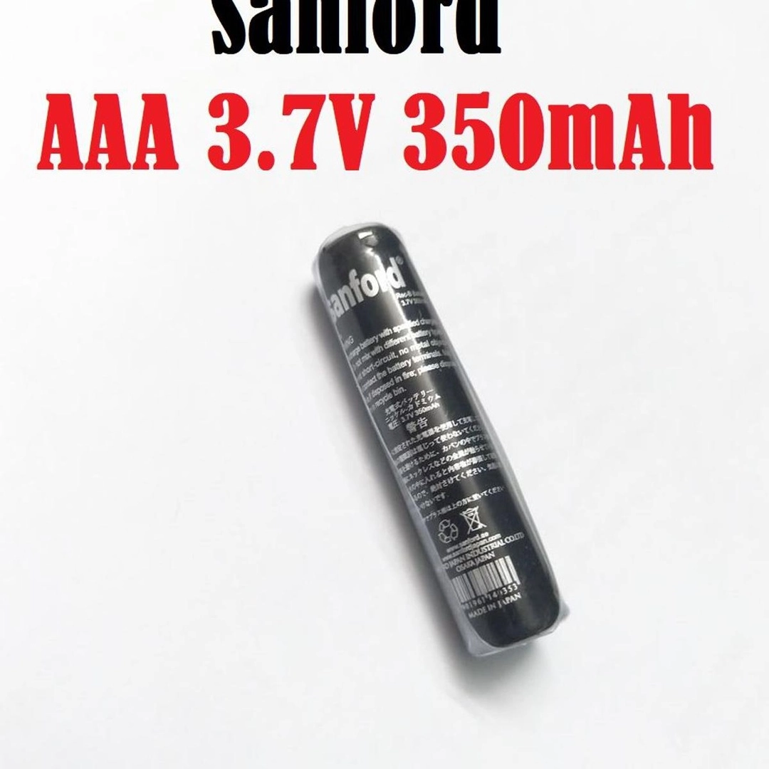 AAA SnF350 3.7V 350mAh Rechargeable Battery AAA Battery 10440 Battery ...