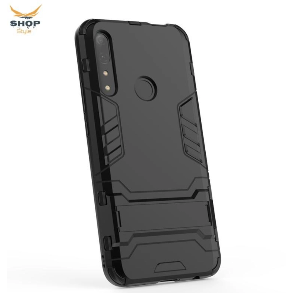 Huawei Y9 Prime 2019 - iRonman Armor Kickstand Back Phone Case Cover ...