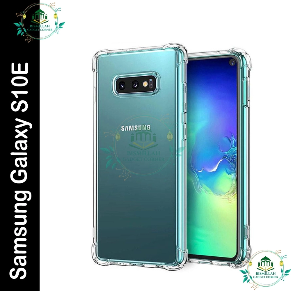Transparent back cover For Samsung Galaxy S10E Luxury transparent ...