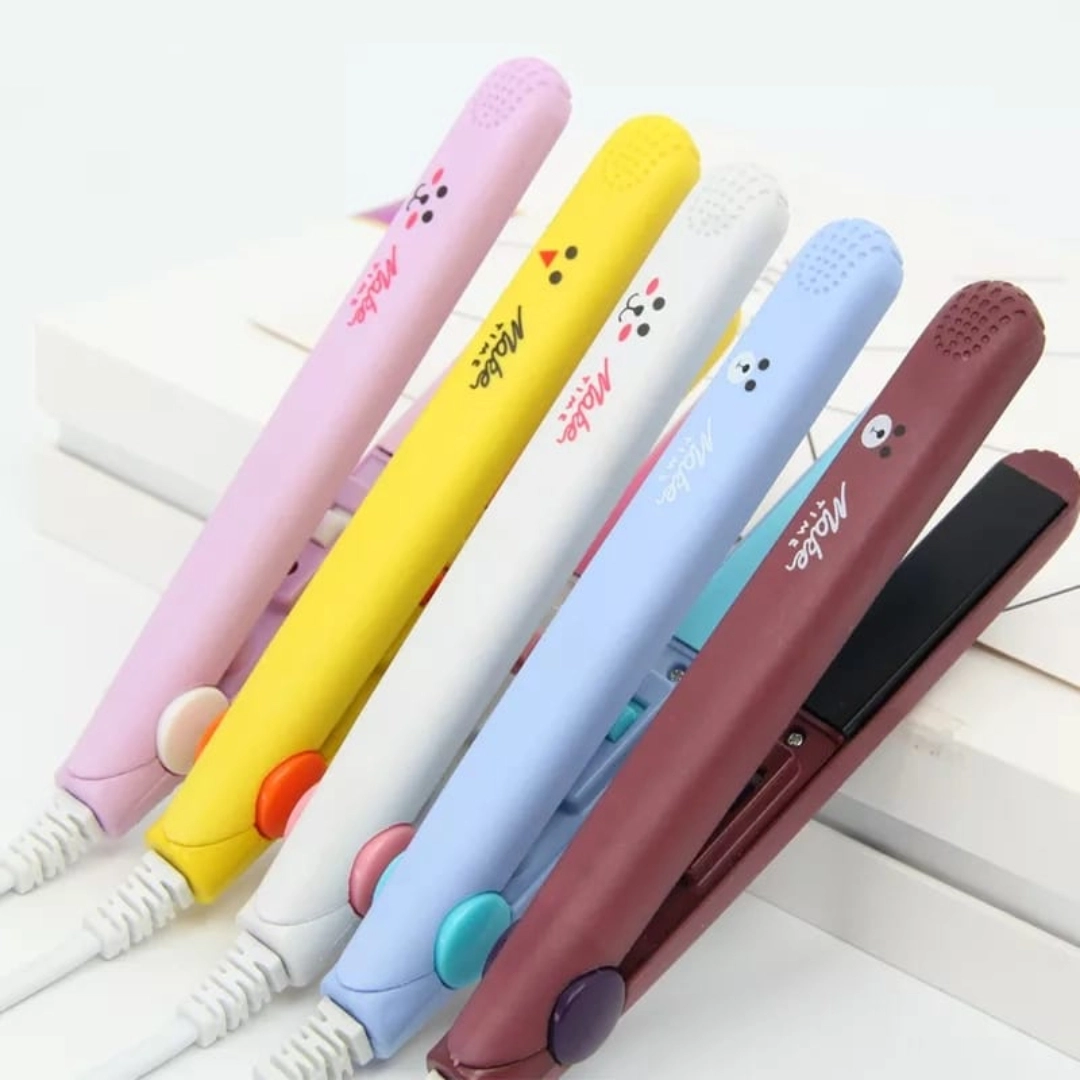 Mini Professional Hair Straightener – Compact, Fast Heating & Travel ...