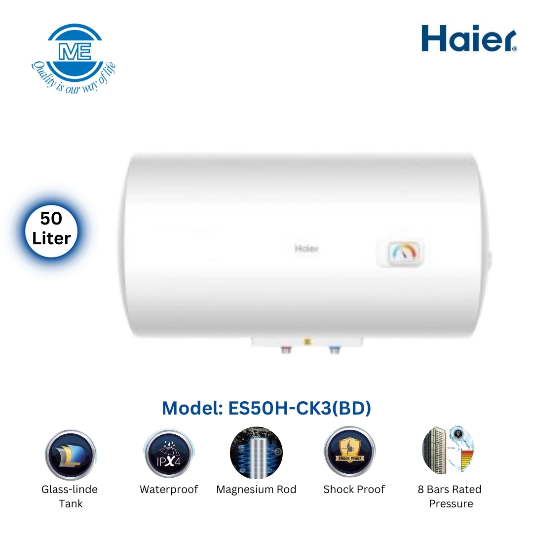 HAIER 50 Liter Water Heater Horizontal | ES50H-CK3(BD)