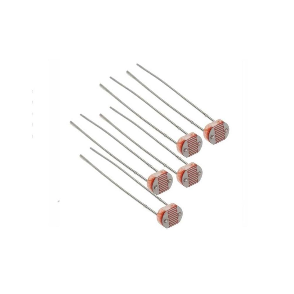 10 Pieces of Light Dependent Resistors (LDR)