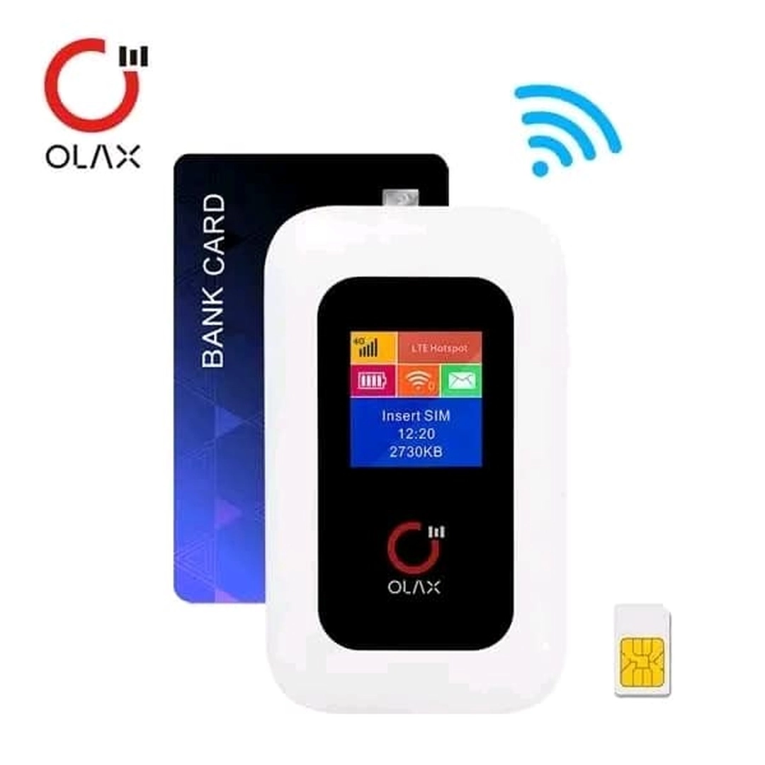 OLAX MF980L 4G 150Mbps Pocket Router Hotspot Mifi With LCD Support