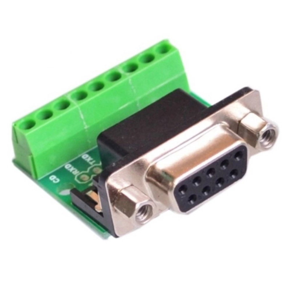 Female DB9 Breakout Board DB9 Female Connector Module DB9 Female Screw ...