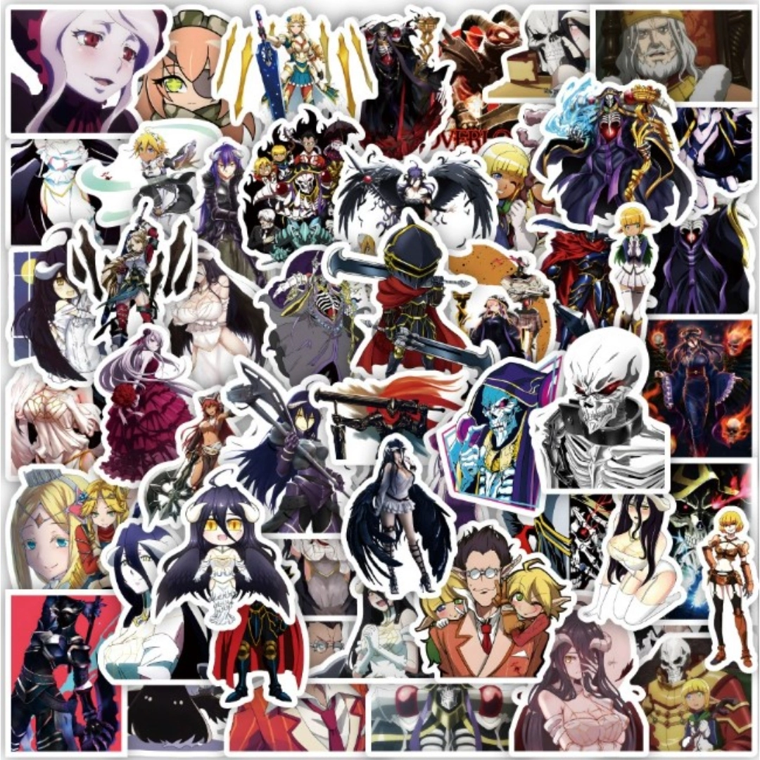 25Pcs/Set Anime OVERLORD : The Sacred Kingdom PVC Waterproof Stickers ...