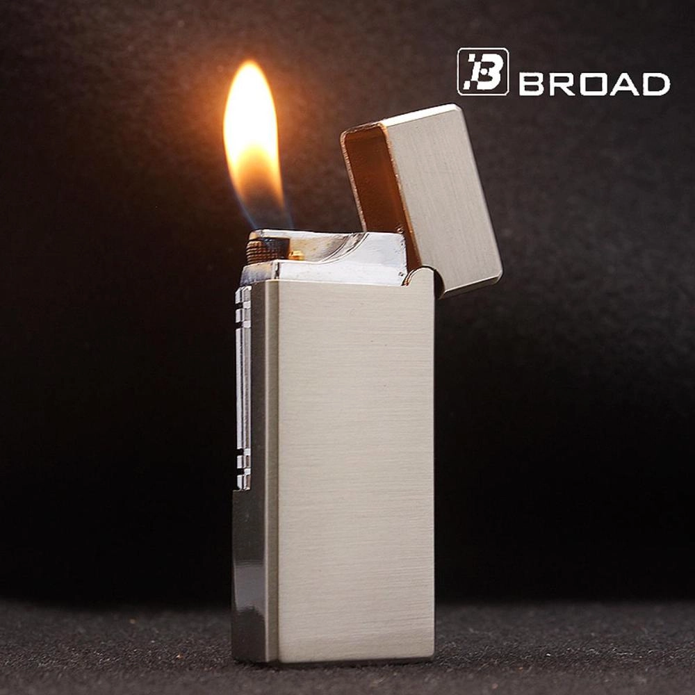 BROAD Buy Gold Lighter Flints Gas Lighter Pipe Electronic Lighters Mini ...