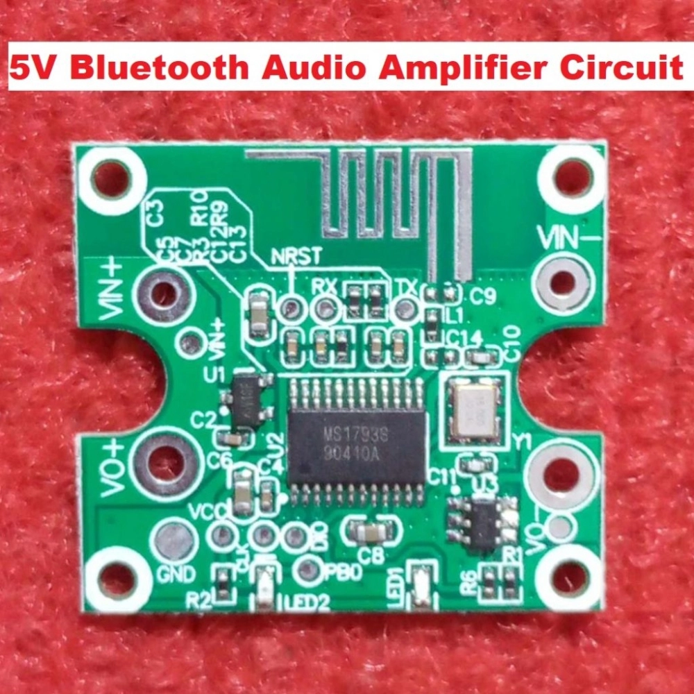 MS1793S 5V Bluetooth Audio Amplifier Circuit Interface MP3 Car Speaker ...