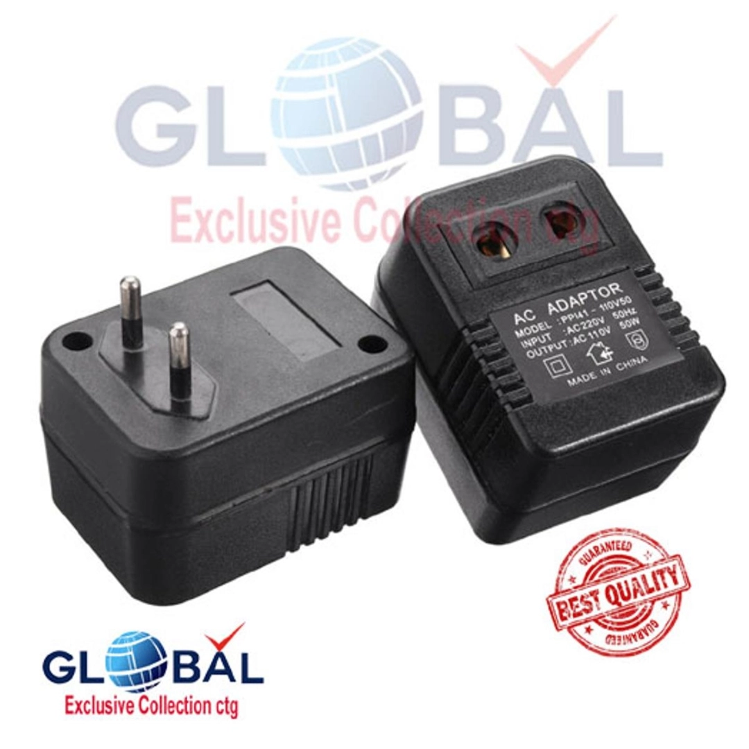 AC 220V to 110V/110V to 220V AC Power Voltage Converter 50W Adapter ...