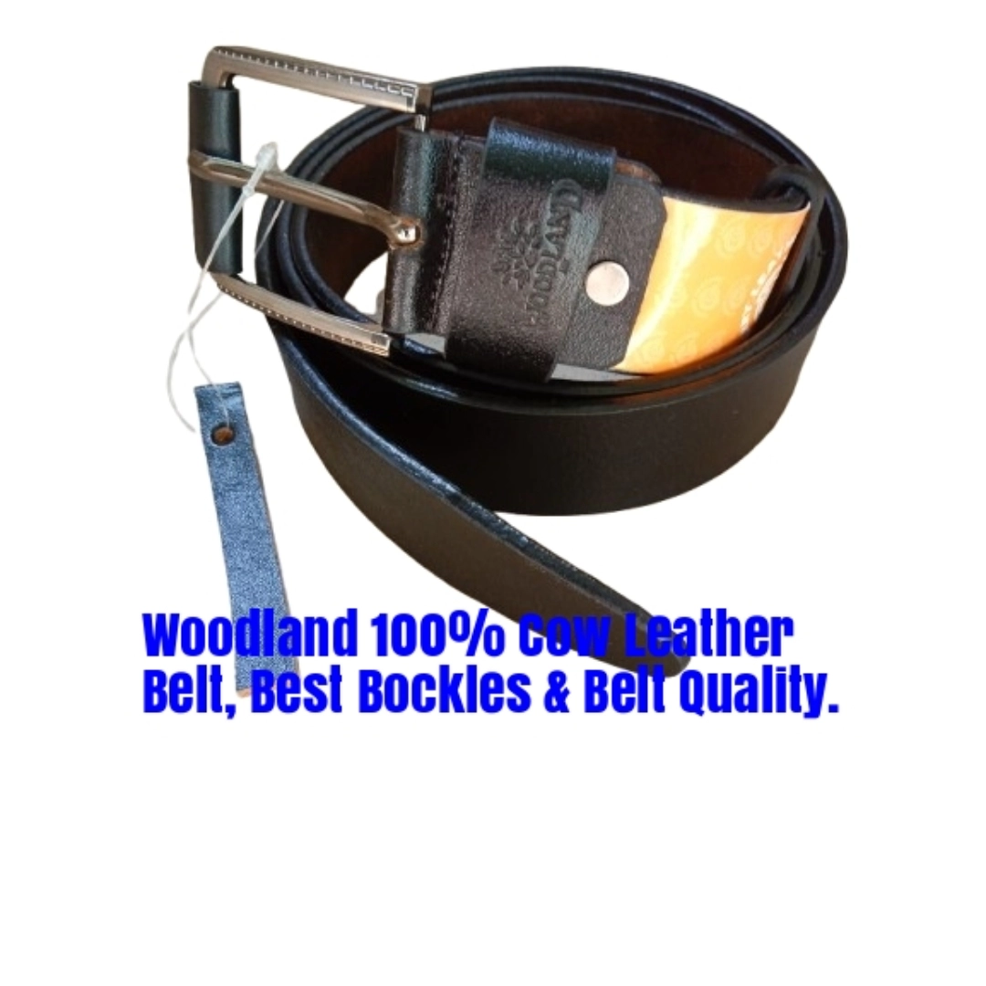 Black Men Official Leather Reversible Belt Long 126cm - Belt For Men