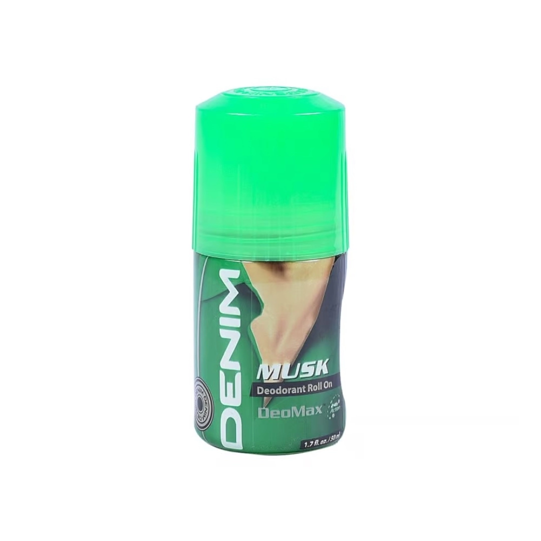 International UAE product DENIM MUSK body deodorant Roll on for male ...