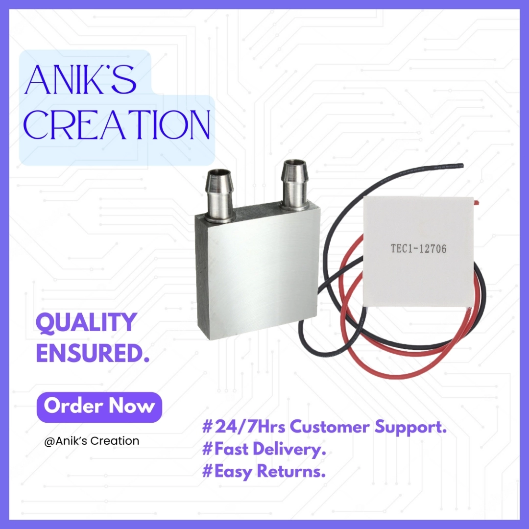 Aluminum Water Cooling Blocks With Thermoelectric Pelitier Module