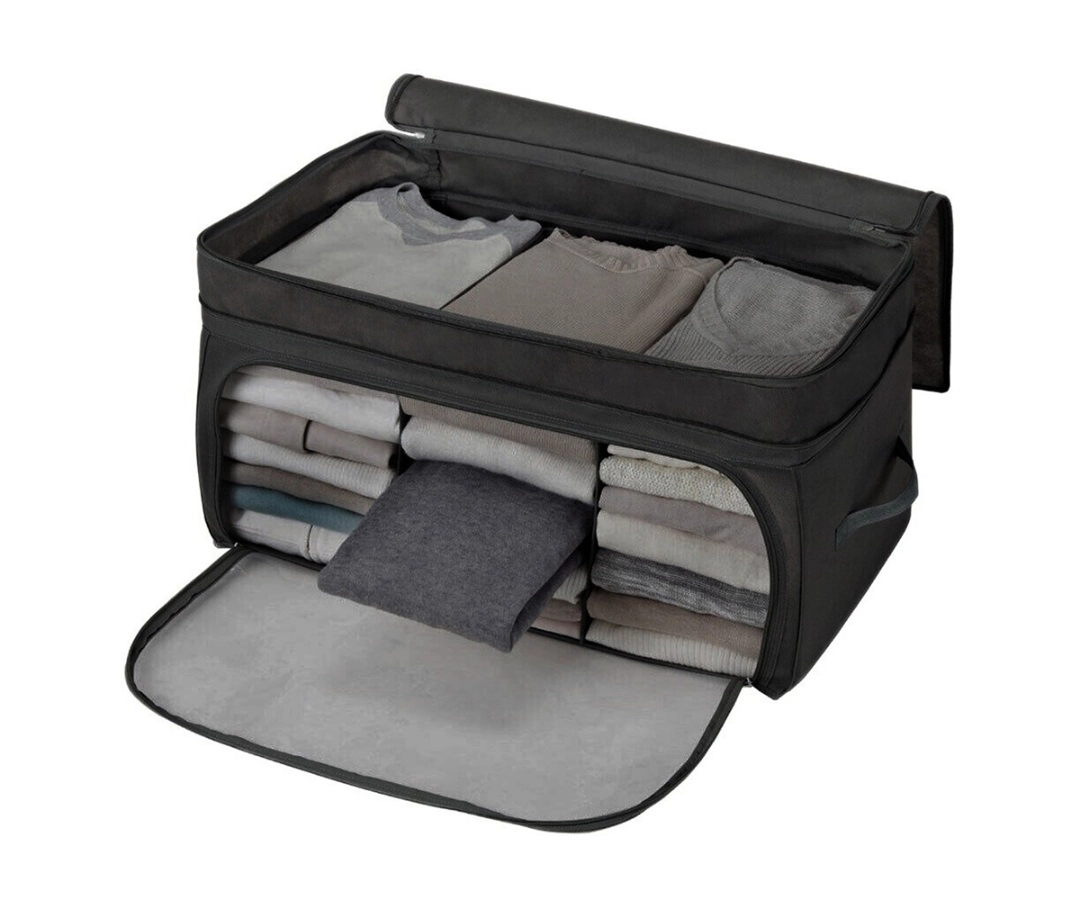 Extra Large Cloth Storage Organizer Bag with Divider