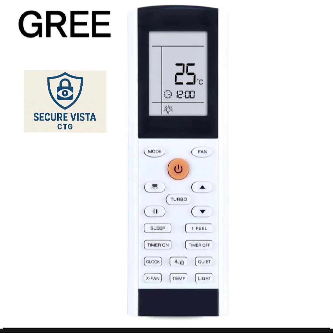 PREMIUM QUALITY AIR CONDITIONING REMOTE CONTROL FOR GREE AC (HEAVY DUTY)
