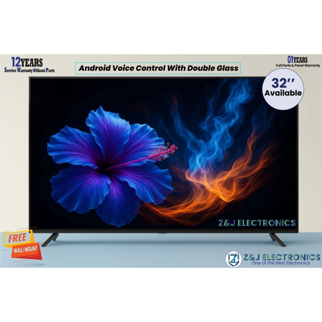 Sony Plus 32 Inch Double Glass Smart Android Voice Control Full Hd Led ...