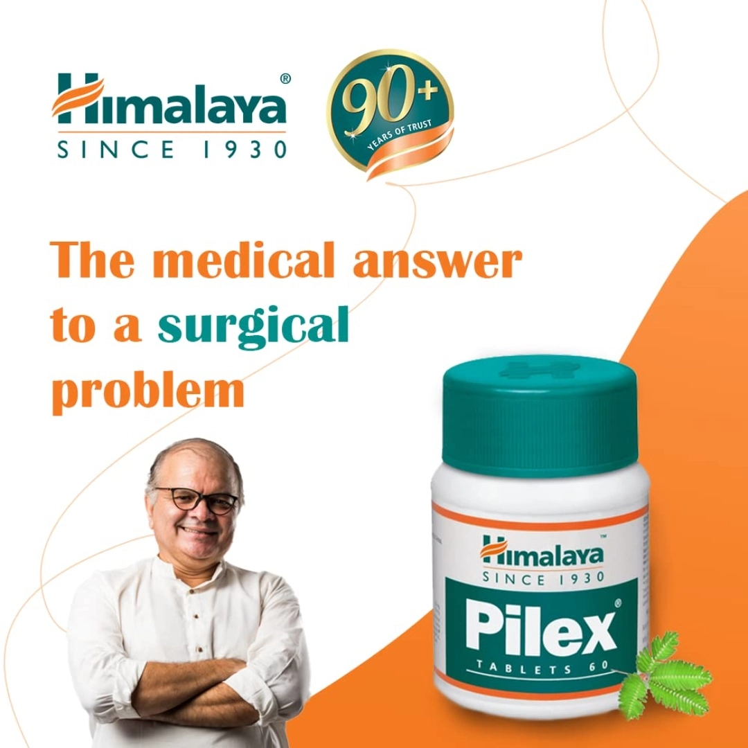 Pilex Tablet | Piles Treatment | Trusted Piles Treatment | 60 Tablets