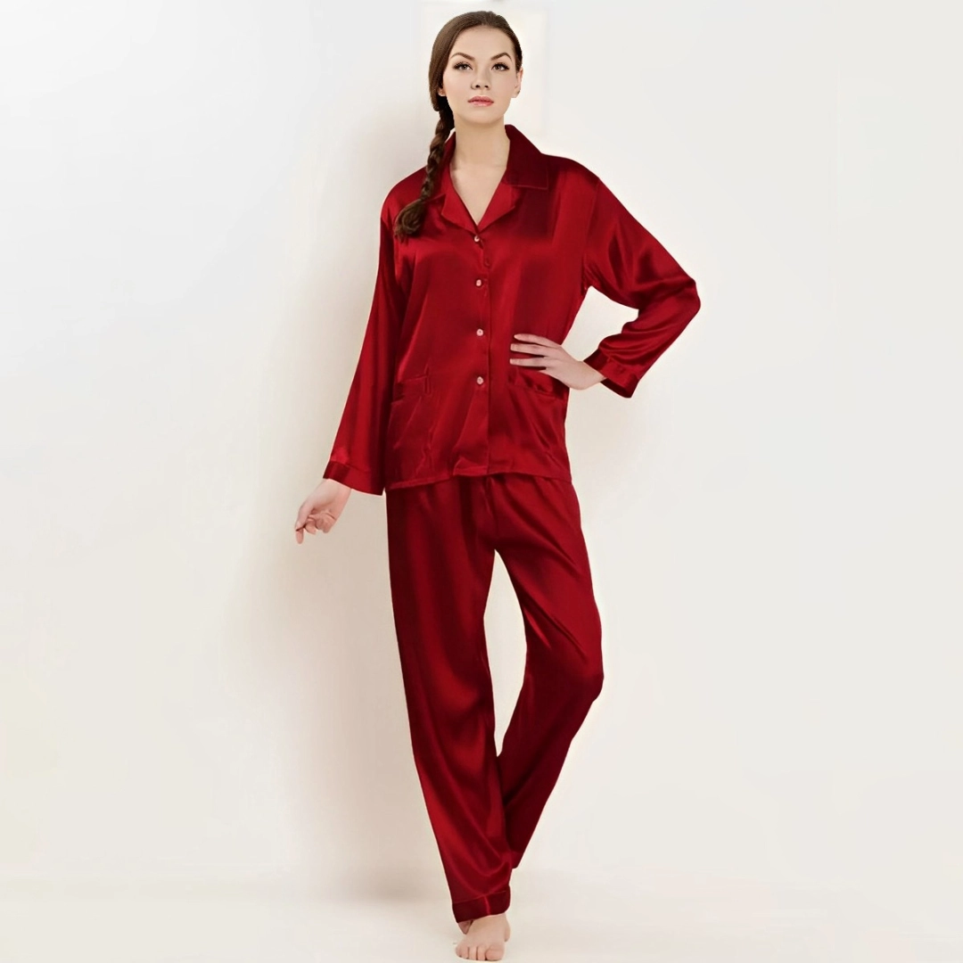 Night Dress Pant Shirt Set For Fashionable Girls / Comfortable ...