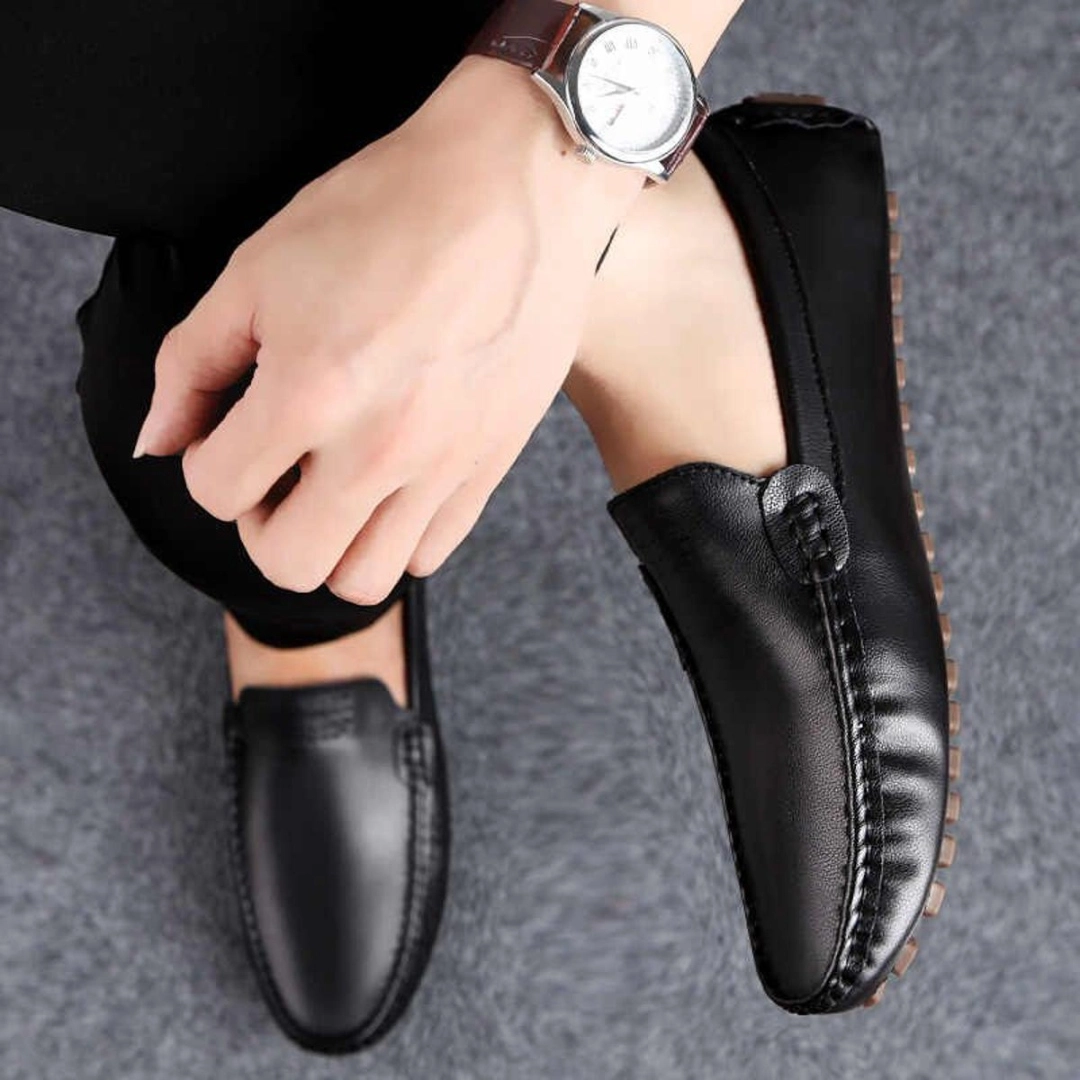 Formal Artificial Leather Loafers For Men - Shoe - Loafer For Men ...