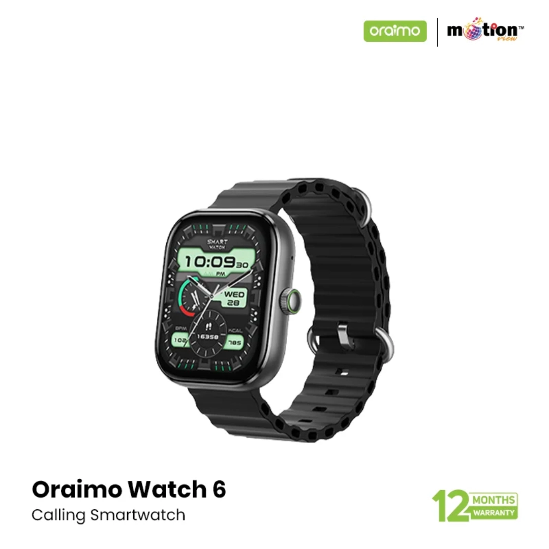 Oraimo Watch 6 2.04 inch Smart Watch (OSW-807)