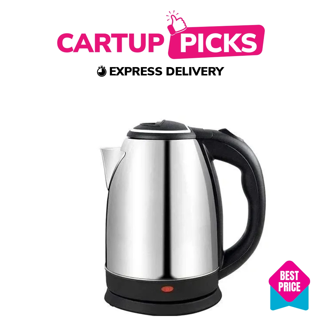 Hawkins Automatic Cordless Electric Kettle – 2.0L Stainless Steel Body ...