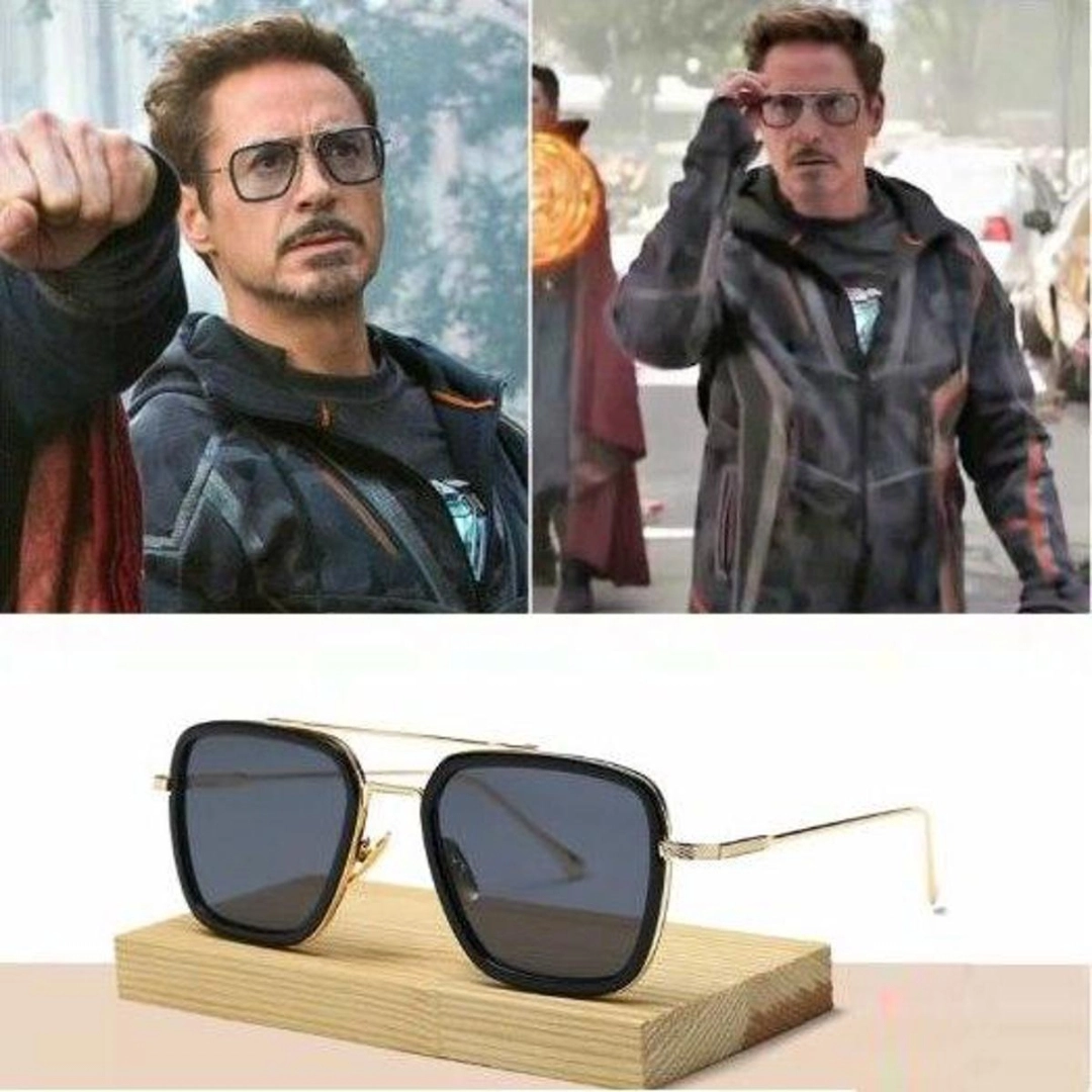 Iron Man 3 Male Sunglasses Tony Stark Iron Man Matsuda Sunglasses Retro ...
