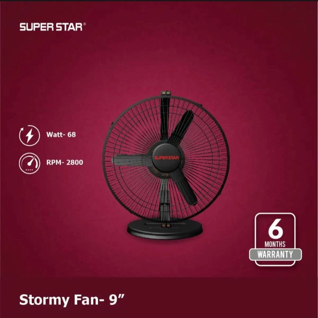 Super Star Fan 9 Inch High-speed