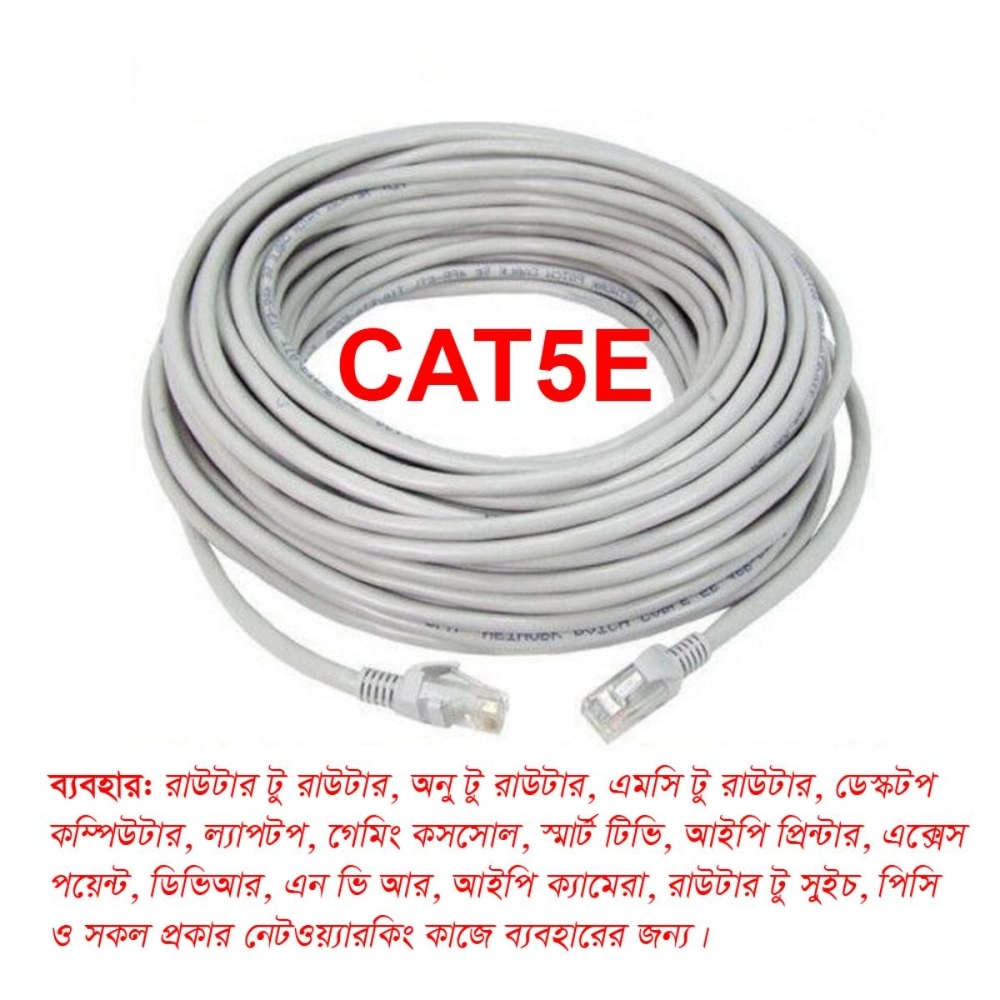 3 Meter Cat5e RJ45 Ethernet LAN Network Cord Cable Lead 10/100/1000 Mbps