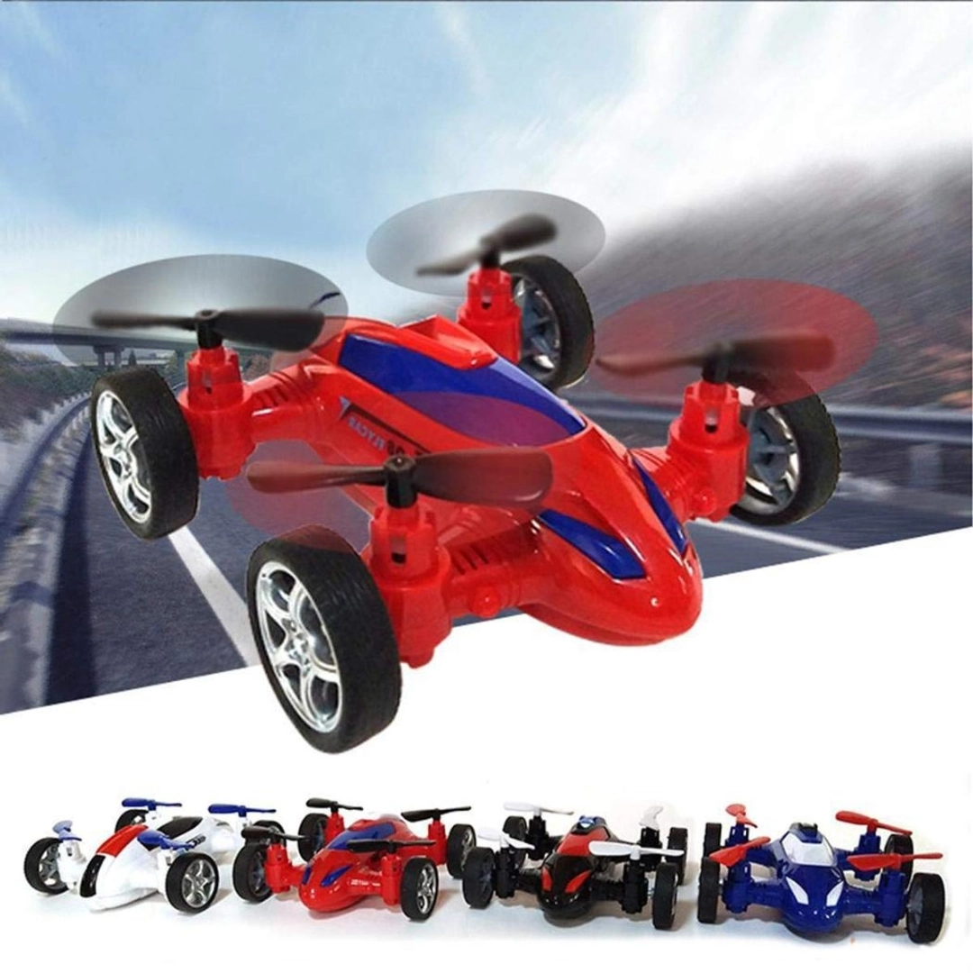 Friction Powered Push and Go Flying Car for Kids - Unbreakable Diecast ...