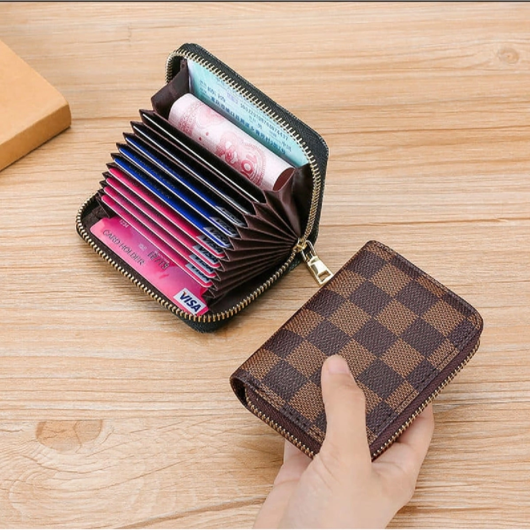 New Style Zipper All Type Card Holder with Wallet For Men/Women