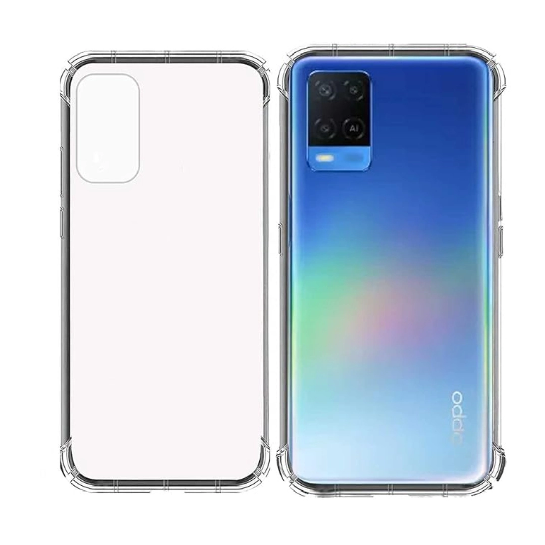 Oppo A54 Transparent Tpu Case – Slim, Flexible & Shockproof Back Cover ...