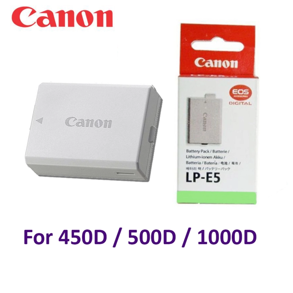 Canon Camera Battery LP-E5 FOR Canon Camera EOS 450D 1000D 500D X1 X2 X3