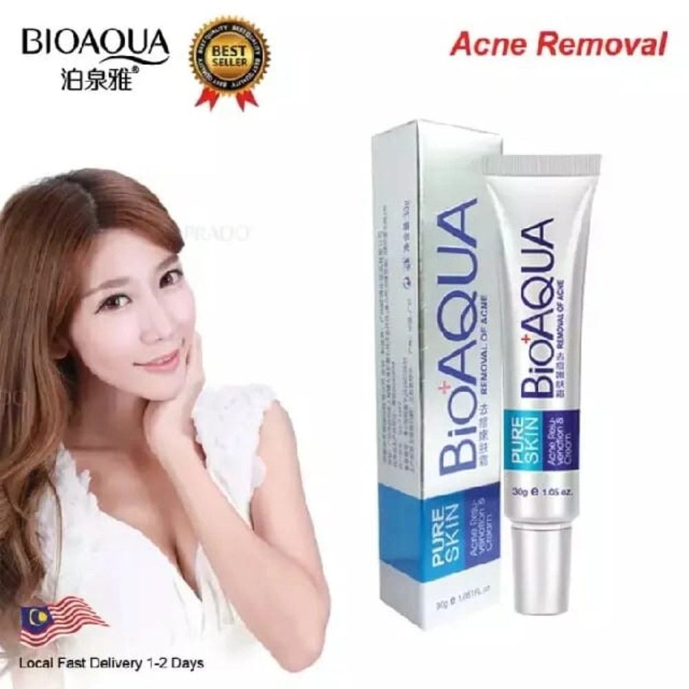 BIOAQUA Pure Skin Acne Rejuvenation Cream - 30g