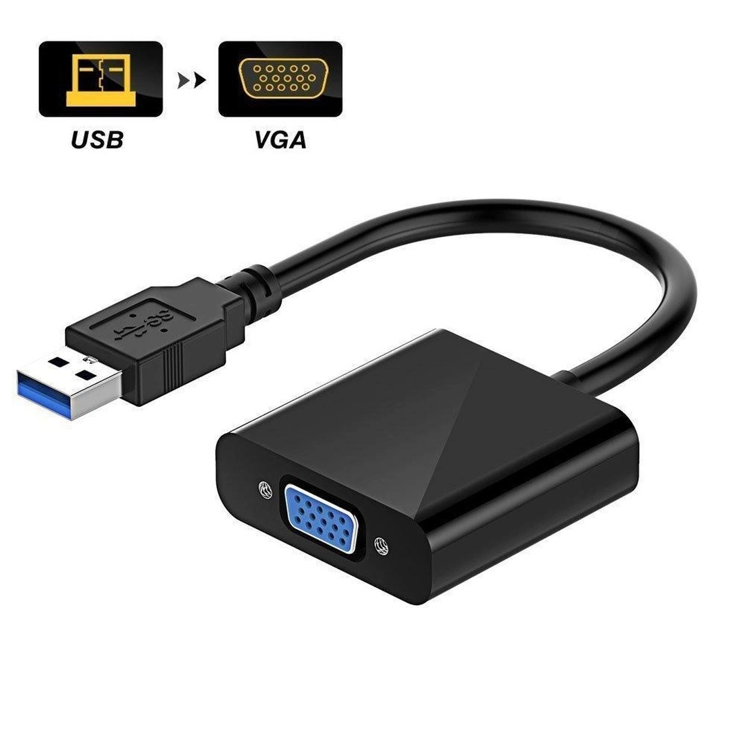 Usb To Vga Adapter, Usb 3.0 To Vga Adapter Multi-Display Video ...